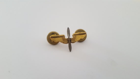 Vintage World War II Army Air Corps pilot wings and propeller | Etsy