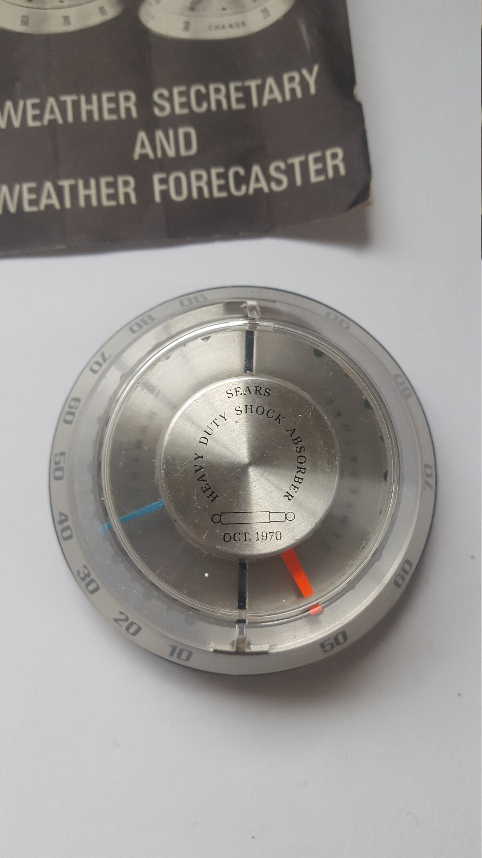 Vintage circa 1970 Honeywell Weather Secretary/ Forecaster - Etsy.de