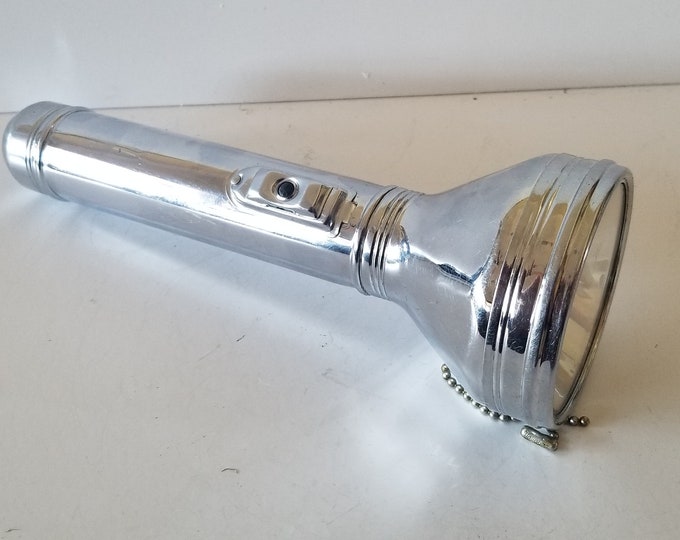 Vintage 1985 Bright Star 2117 MSHA 2 Cell (D Size) Safety Flashlight ...