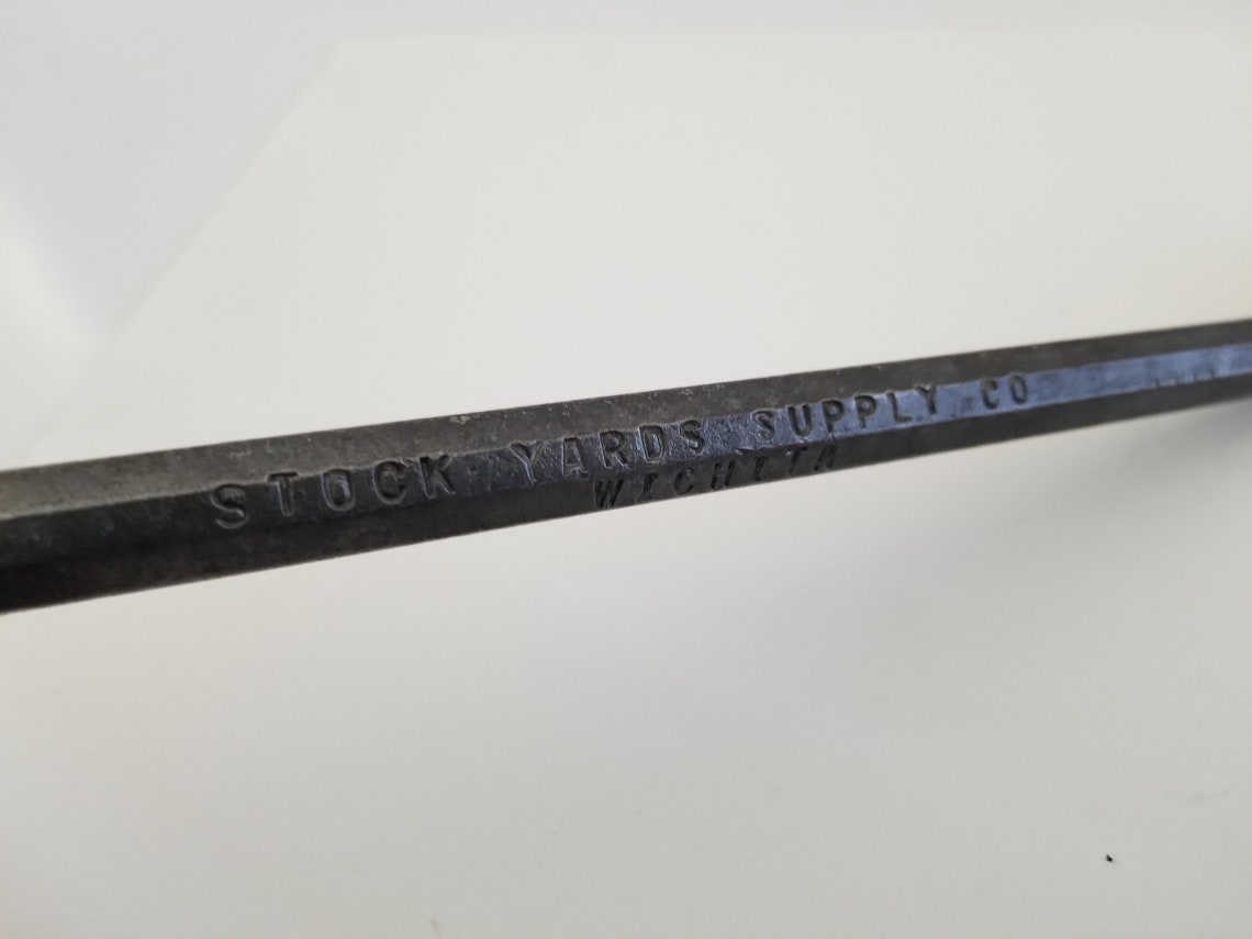 Vintage 1950's Crate Tool/crow Bar Advertising the Stock - Etsy