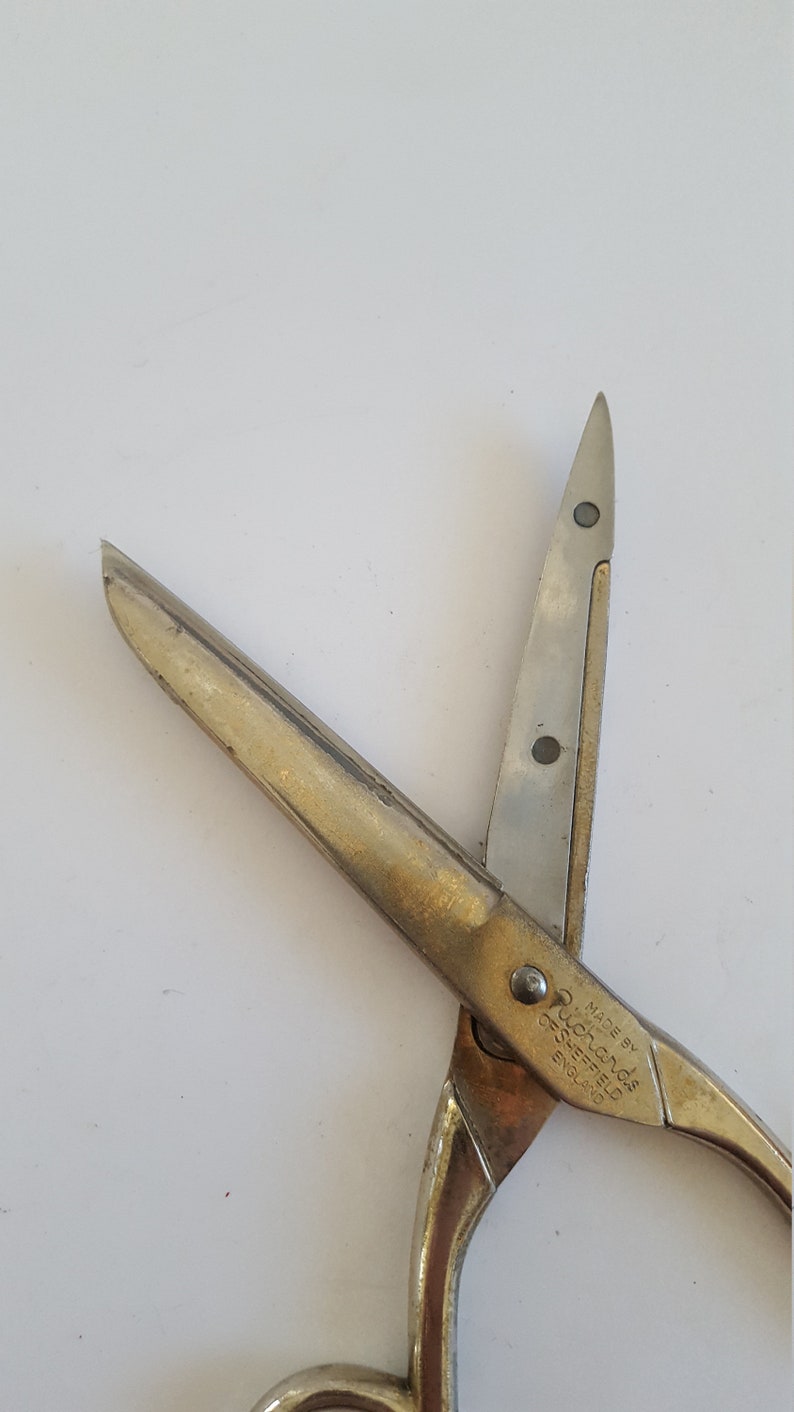 Vintage Richards of Sheffield Scissors: Golden Age Nickel Chrome - Etsy