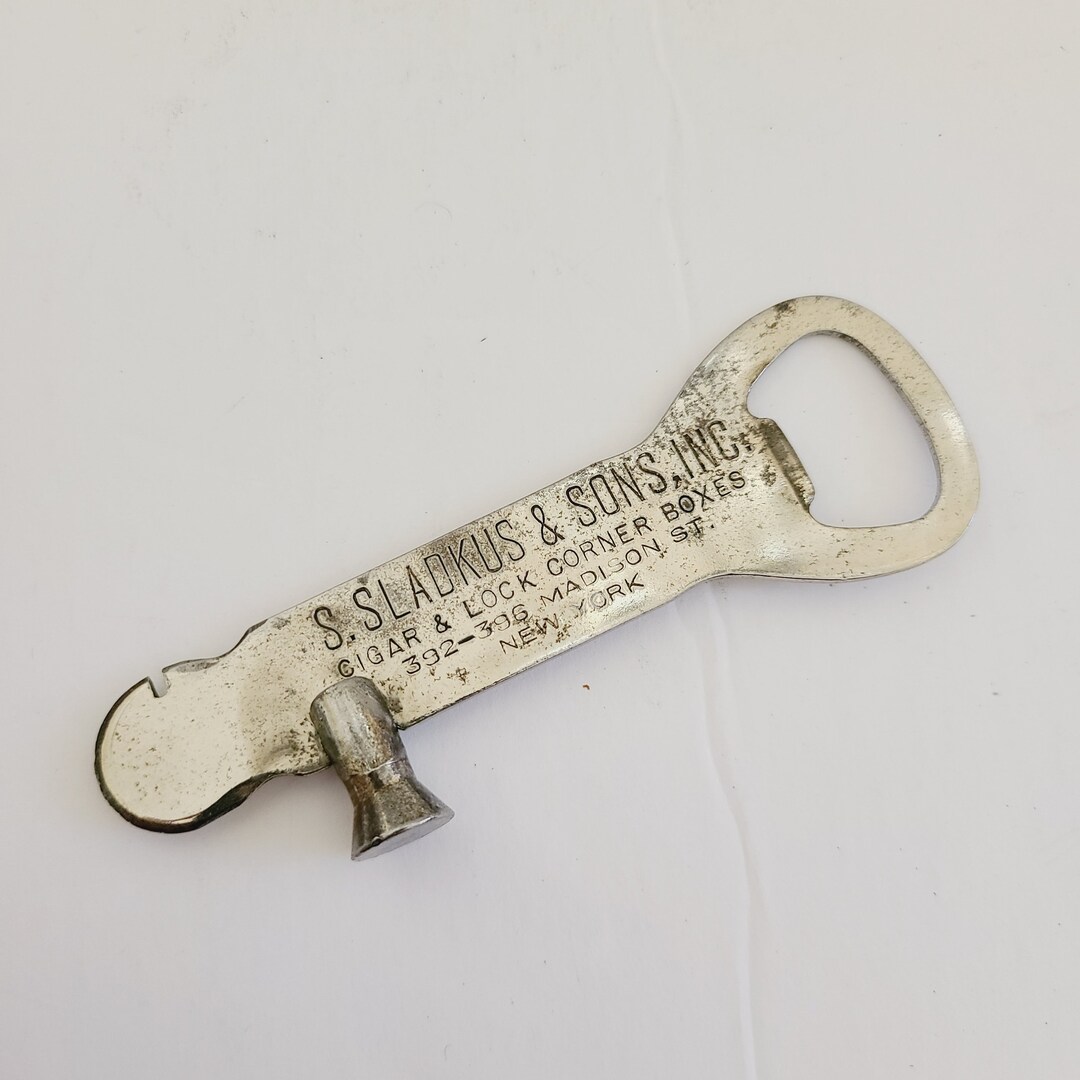 Vintage Circa 1930s Advertising Cigar Box Cutter,hammer and Bottle ...