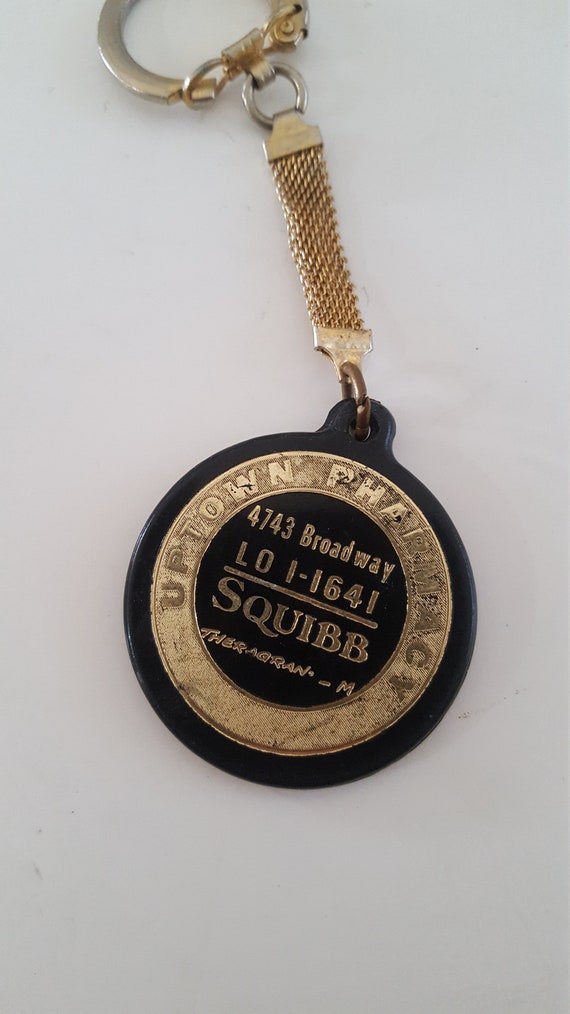 Vintage Early 1960's Advertising Keychain Uptown Pharmacy - Etsy