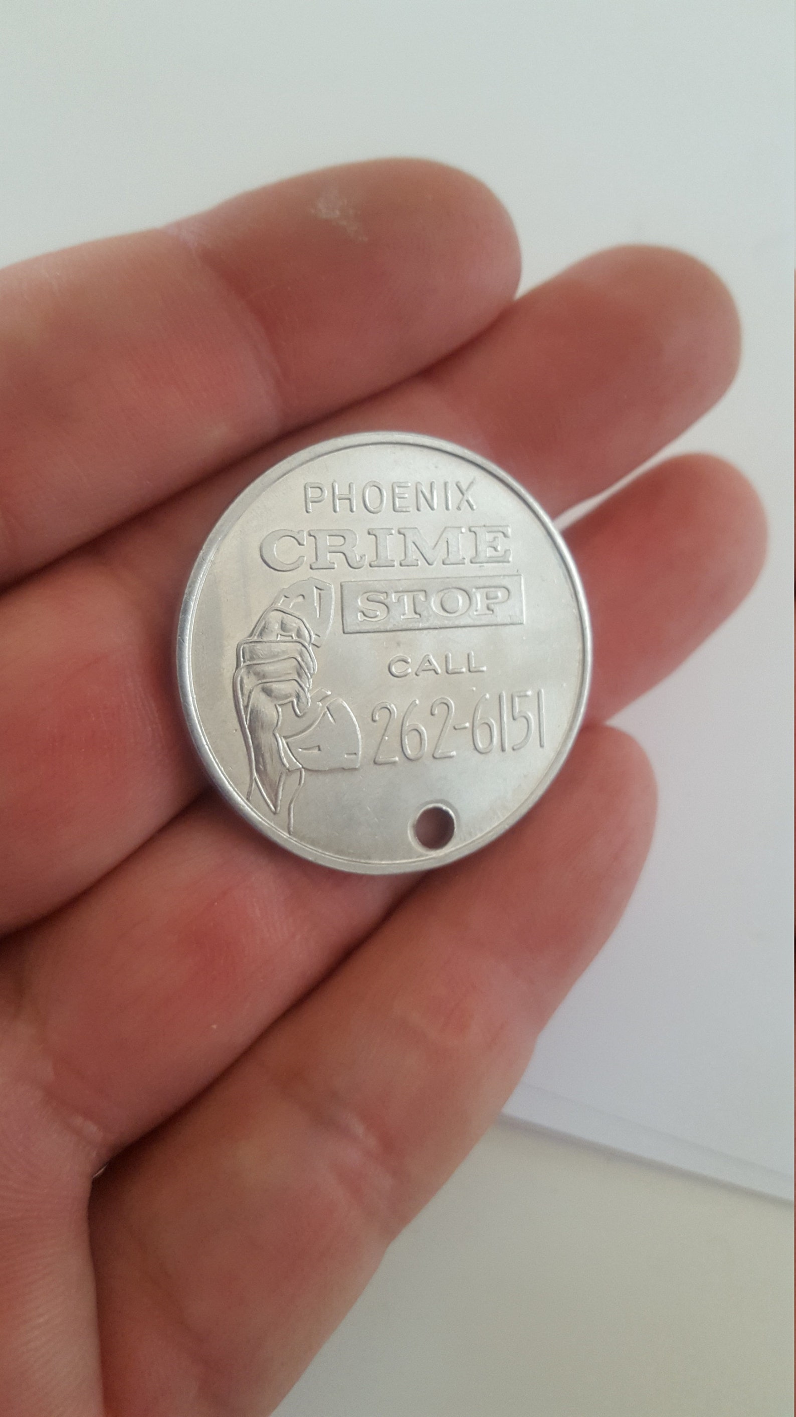 Vintage 1970's City of Phoenix crime Stop - Etsy