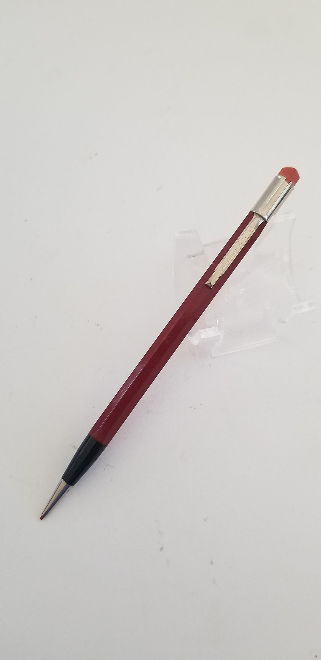 Vintage 1950's Autopoint Mechanical Pencil Red Barrel and Lead for Real ...
