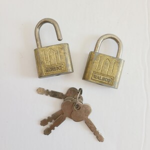 Vintage Pair of 1960's of Walsco "securelock" Lightweight Light Duty ...