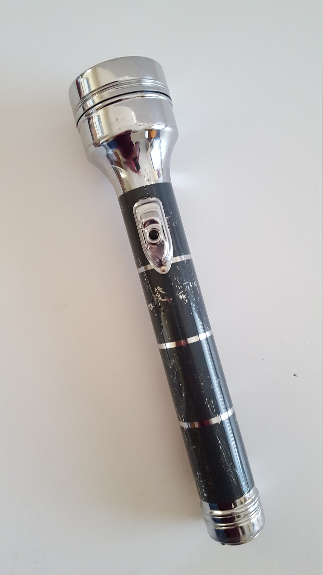 Vintage 1950s Burgess Satellite Flashlight - Made in USA - Etsy