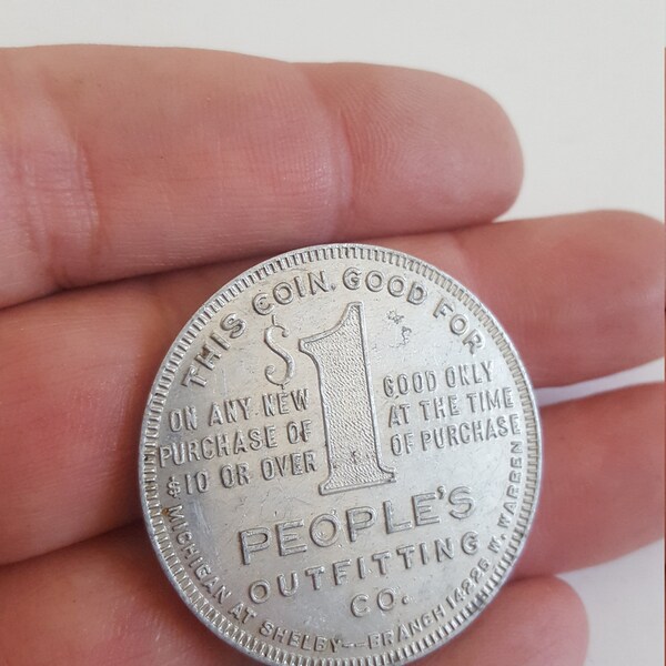 Antique Advertising Tokens - Etsy