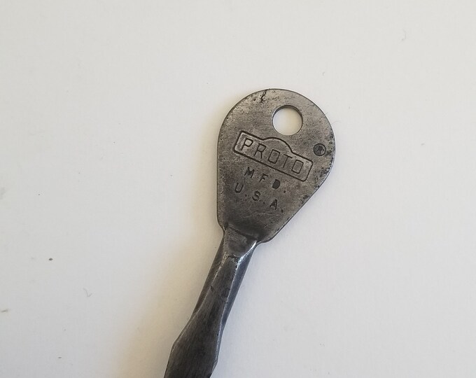 Vintage Circa Late 1950's Proto Tools Key Ring Standard Screwdriver ...