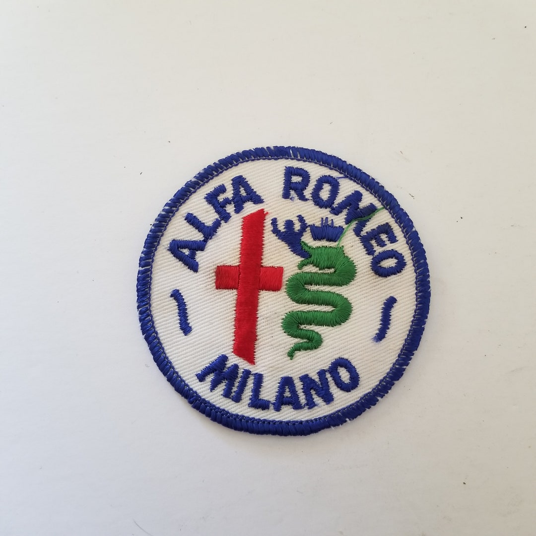 Vintage Circa 1972 Alfa Romeo Embroidered Patch Old Stock - Etsy