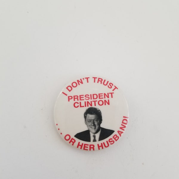 Political Button Etsy