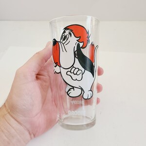 Vintage 1975 Pepsi Collector Series Glass droopy, Bassett Dog Cartoon ...