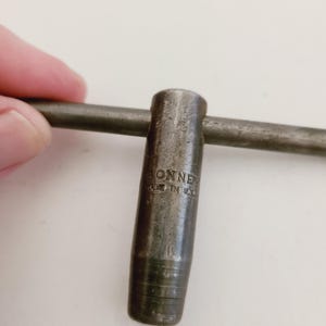 Vintage Lot of 2 Sizes of T-wrenches Bonney Tools RF 10 3/16 and a Duro ...