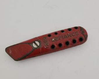 Vintage Circa 1940 s Stanley Defiance No.1299 Style Utility Knife Original Knife Cast Metal Remains of Original Paint Etsy