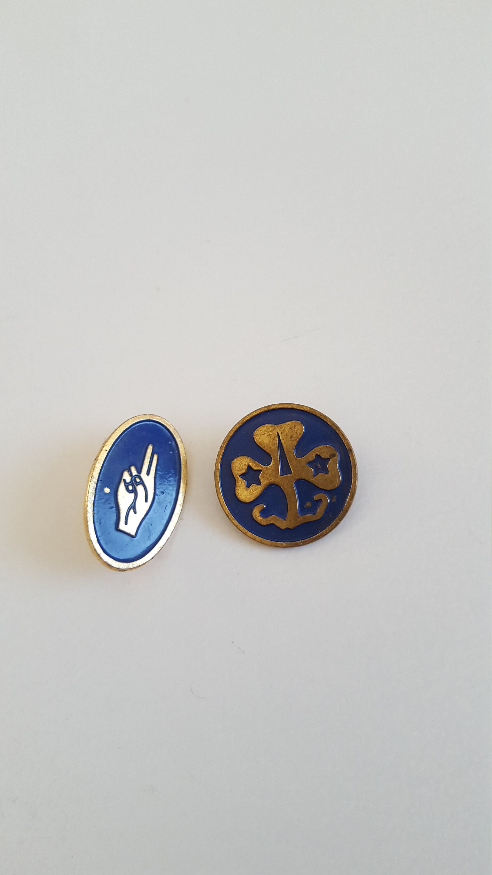 Pixie Elf & Sheild ~ item # 4379 50s Brownie Girl Scouts Pin 1940s Art ...