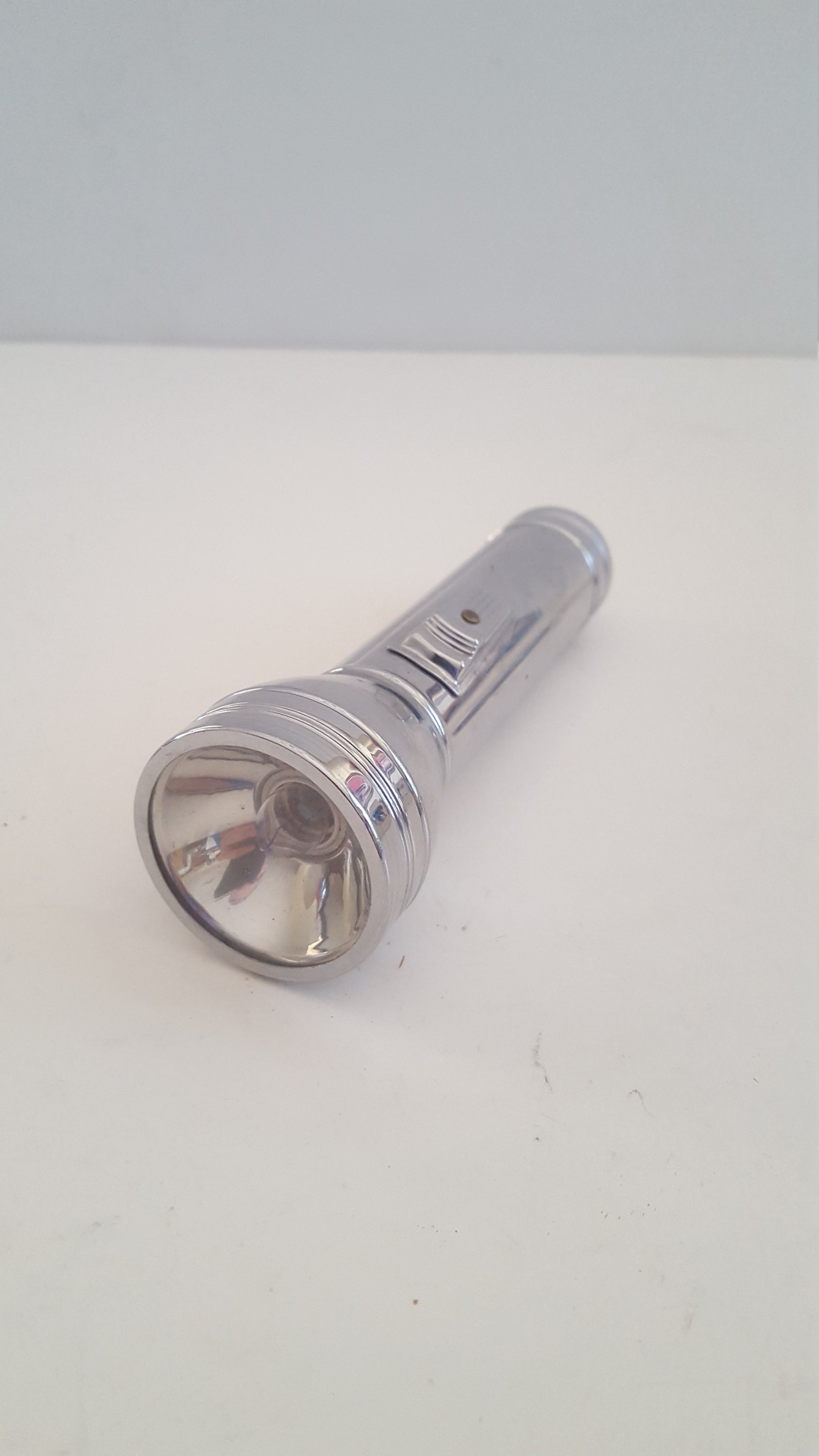 Vintage Unmarked USA Made Baby C Cell Flashlight With Glass | Etsy