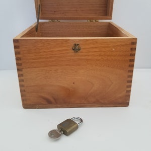 Vintage 1930's Nega File Co. Storage Box, Acid Free Mahogany Wood ...