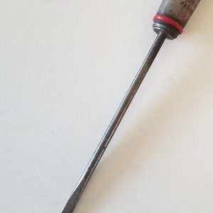 Vintage Circa 1950's Stanley Tools Flathead Screwdriver With Insulator ...