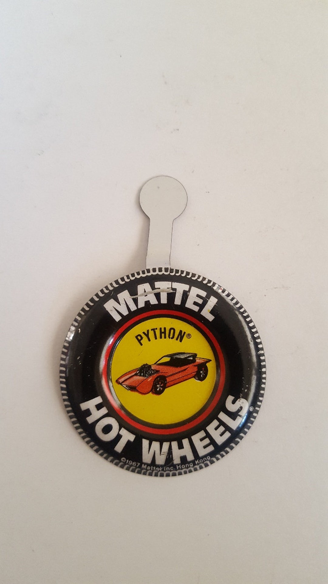Vintage 1967/68 Hot Wheels Redlines Sweet Sixteen Collector's Button ...
