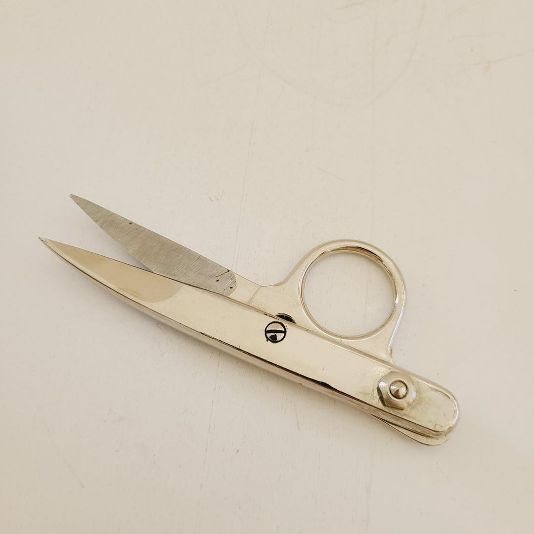 Vintage Late 20th Century Queen Steel Thread Nippers QSI 3944 Nickel ...