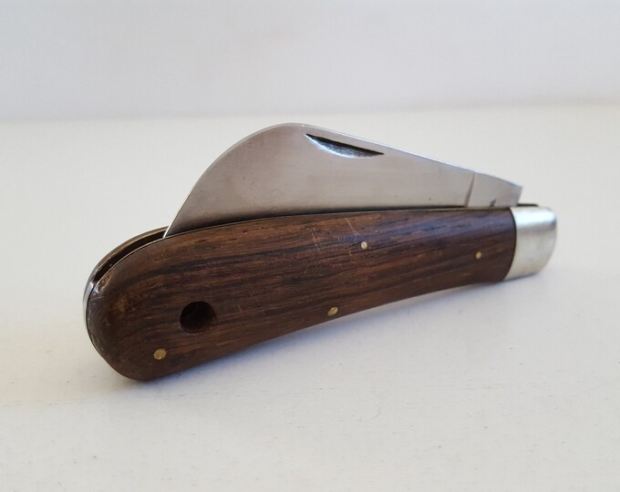 Vintage Circa 1958-1960 Queen Steel Hawkbill Knife, 2 1/2" Blade ...