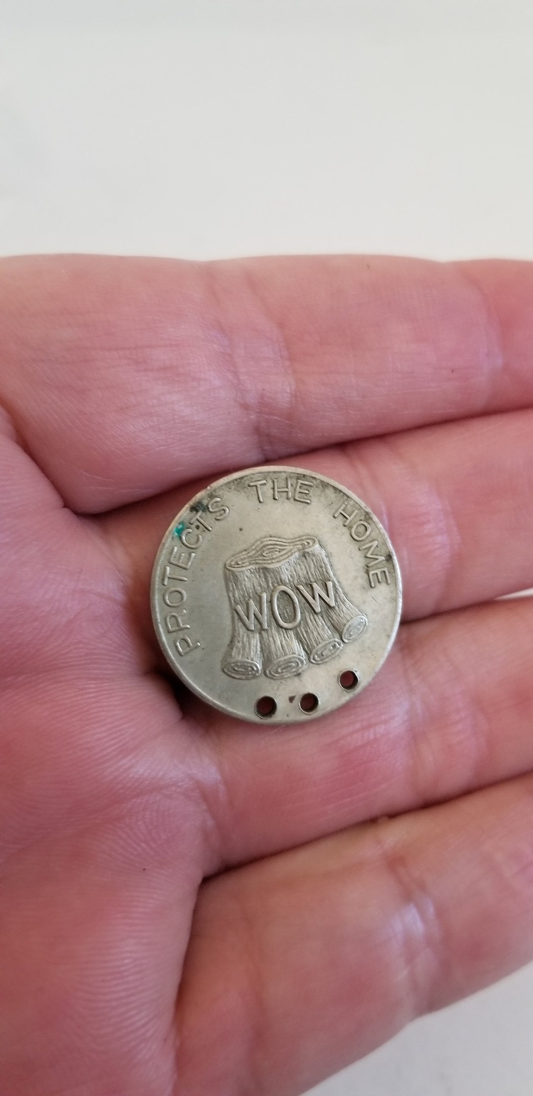 Vintage Early 20th Century Token Possibly Woodmen of the World ...