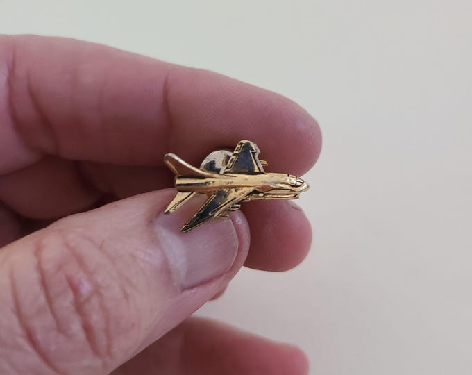 Vintage Circa 1970's Military Tie Tack LTV Corsair II A-7 Not Marked ...