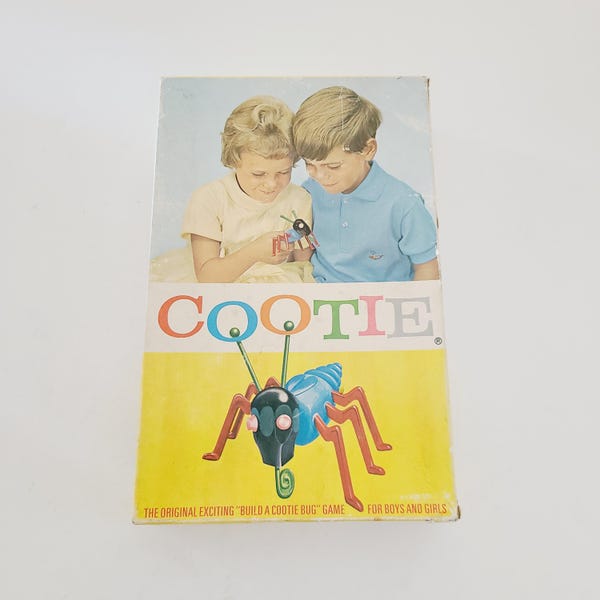Vintage Cootie Game - Etsy
