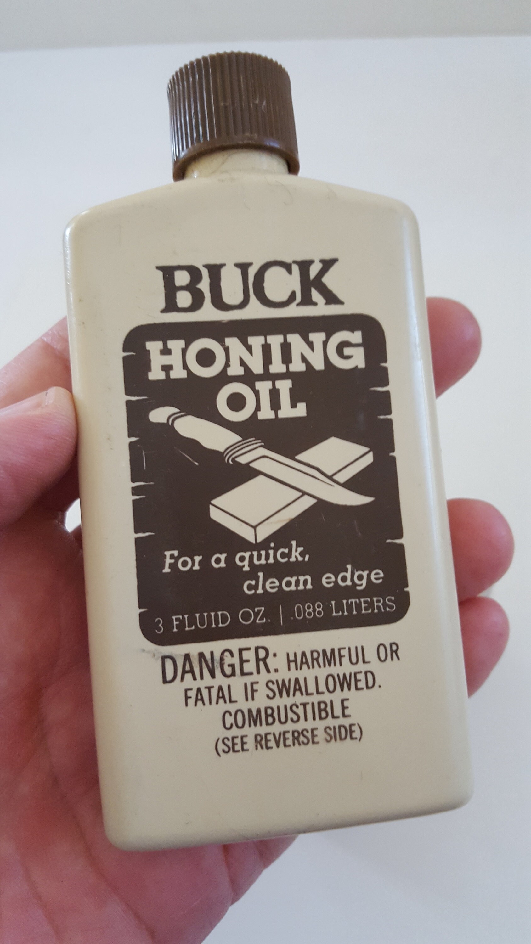 Vintage Circa 1980's Bottle of Mostly Full Buck Honing Oil - Etsy