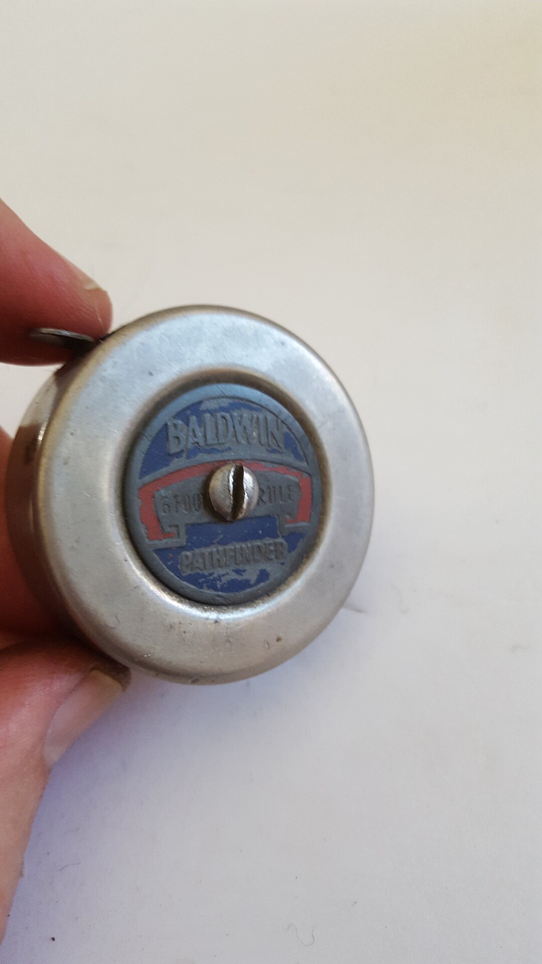 Vintage 1930's Baldwin "pathfinder" 6ft Steel Tape Measure in Good ...