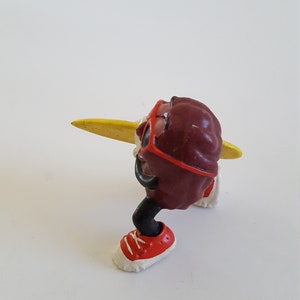 Vintage 1987 California Raisins Vinyl Figure, Surfboard Toting , Good ...