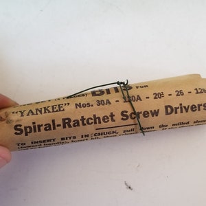 Antique 1923 yankee No. 30A Spiral Screwdriver, North Bros. Mfg. Co ...