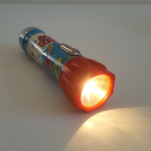 Vintage Circa 1955 Hipco "space Boy" Flashlight, Flashlight Works ...