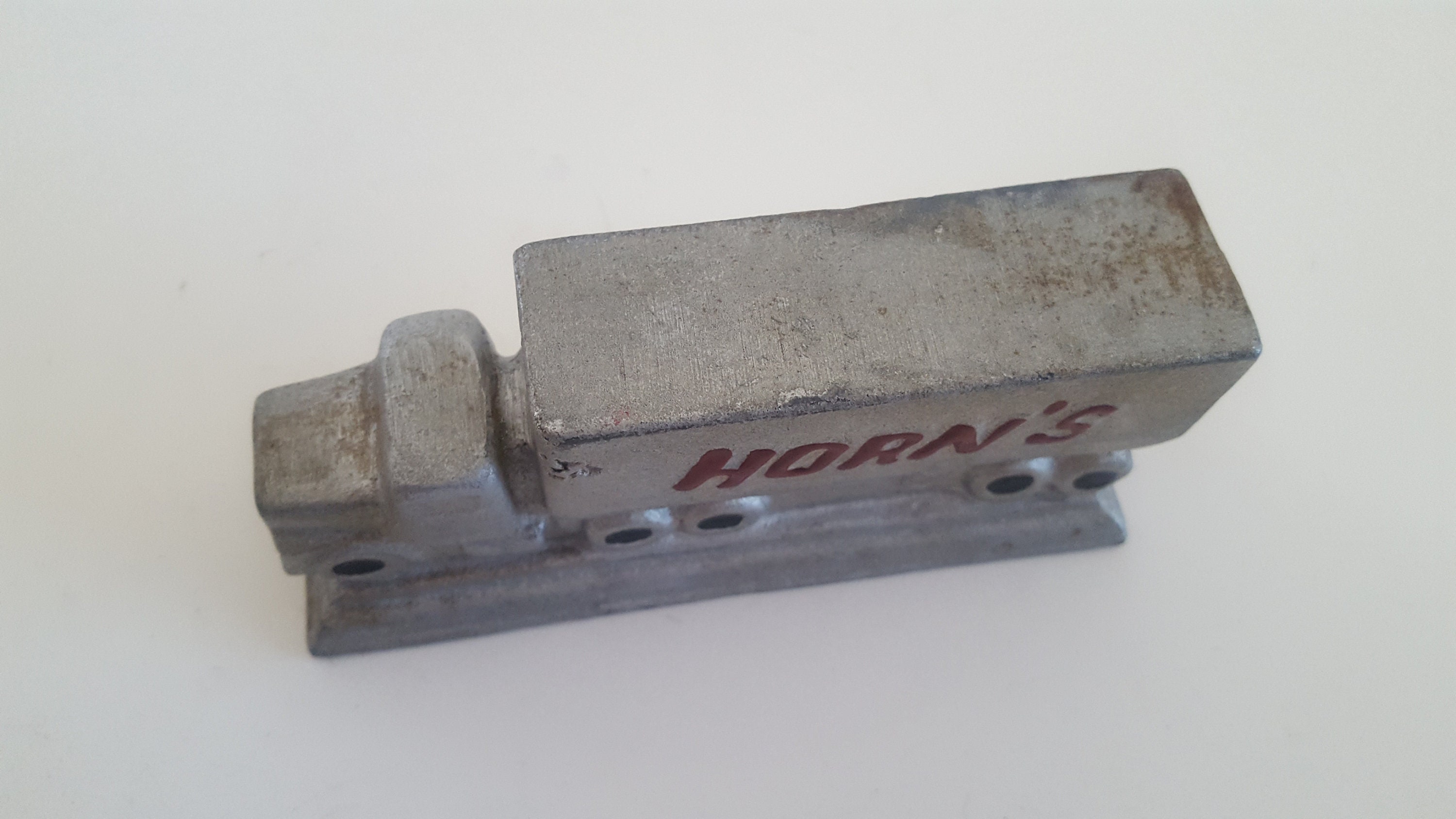 Vintage Circa 1950's to 1960's Cast Iron Paperweight Advertising for ...