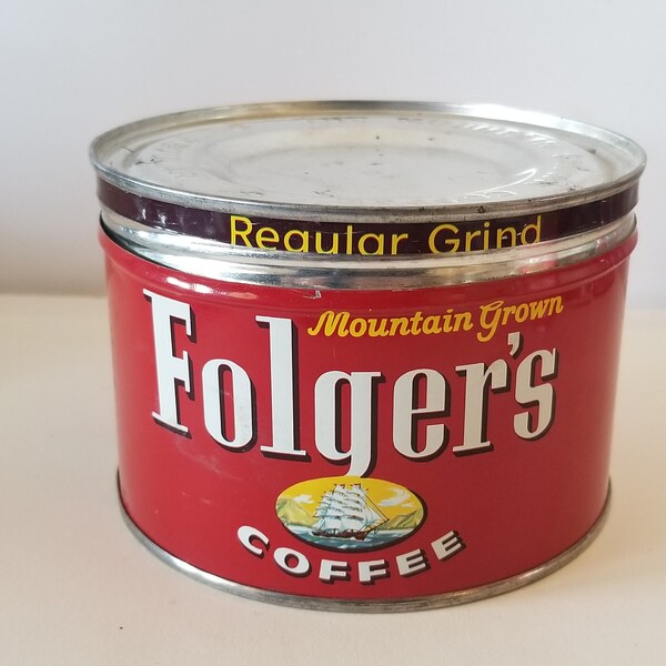 Vintage Coffee Cans - Etsy