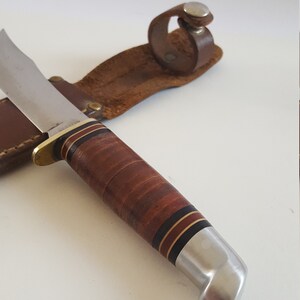 Vintage Circa 1961-1977 Western U.S.A. L66 Sheath Knife - Etsy