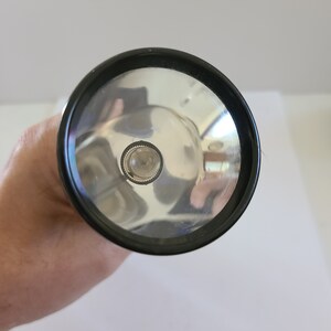 Vintage Circa 1990's Maglite Black Color Aluminum Flashlight, Accepts 3 ...