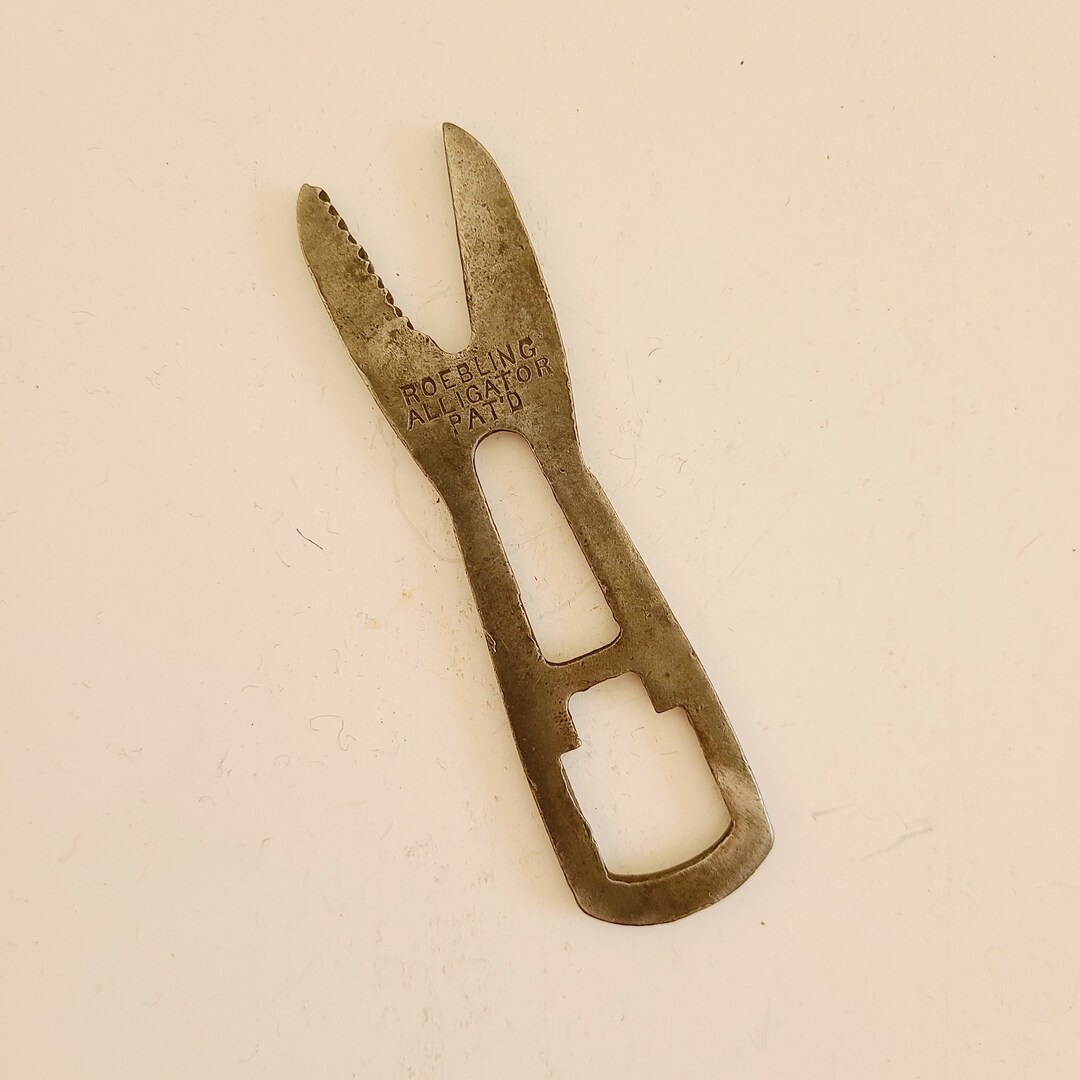 Antique Roebling Alligator Wrench: Pat'd Tractor Implement Tool - Etsy
