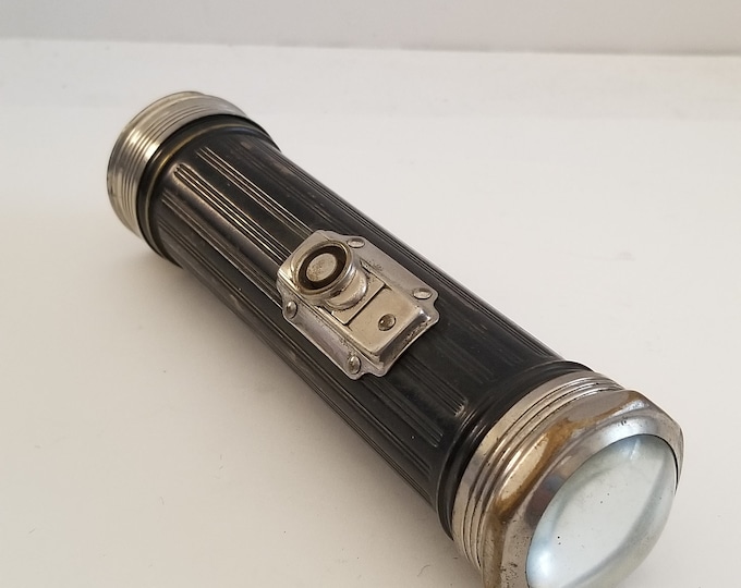 Vintage Eveready Model 2604 Brass Case Flashlight Probably 1930 ...