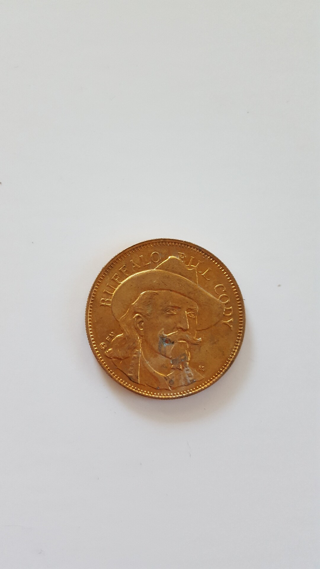 Vintage Circa 1970 Husky Oil Co Promotional Collector Coin Buffalo Bill ...