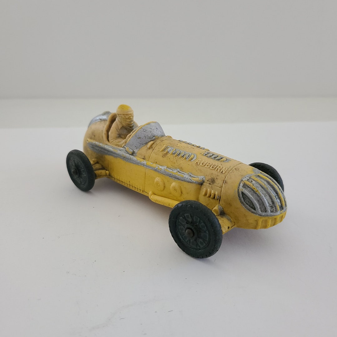 Vintage Circa 1950's Auburn Rubber Corp Indy Style Race Car, Yellow ...