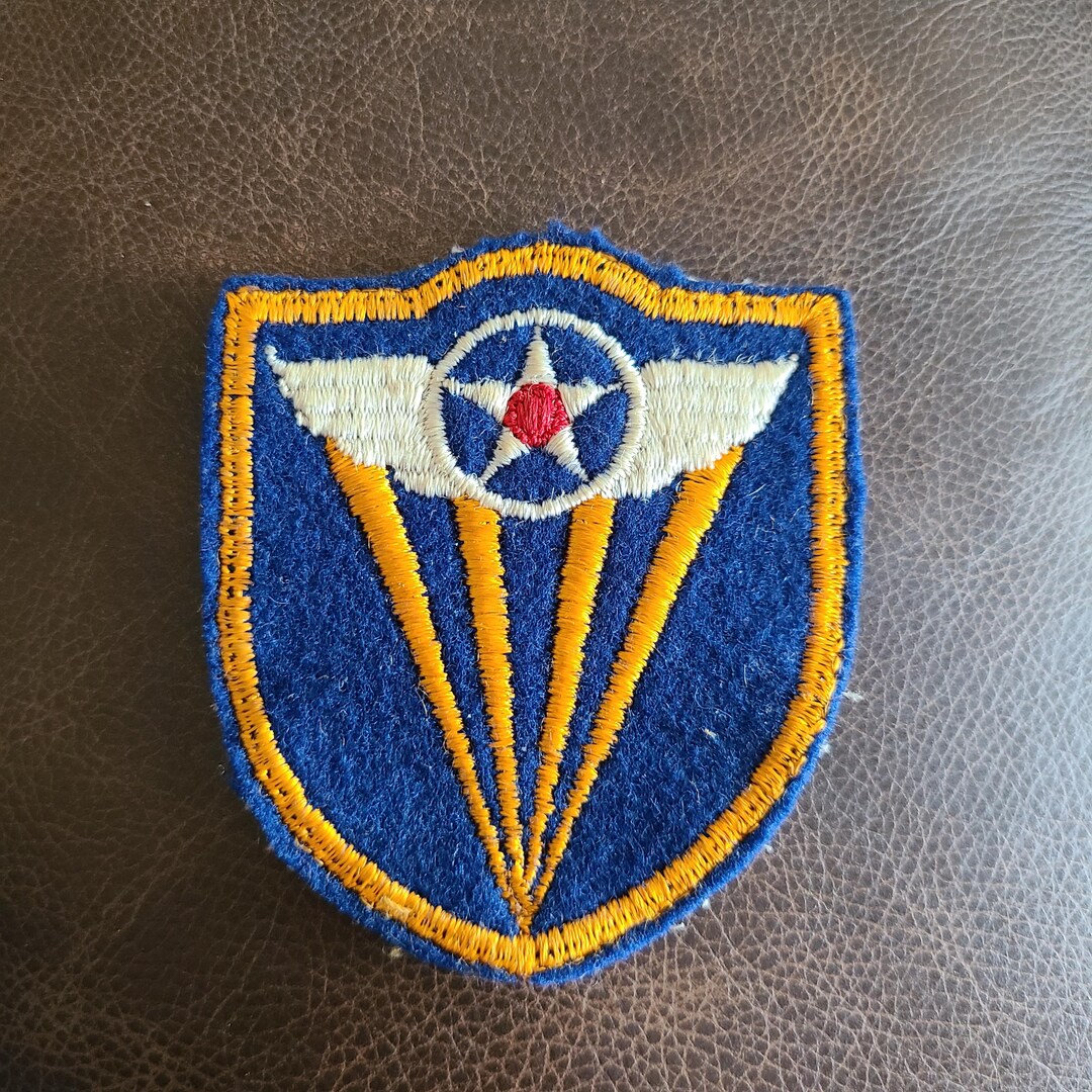Vintage WWII Era Wool Felt Embroidered Military Patch for the United ...