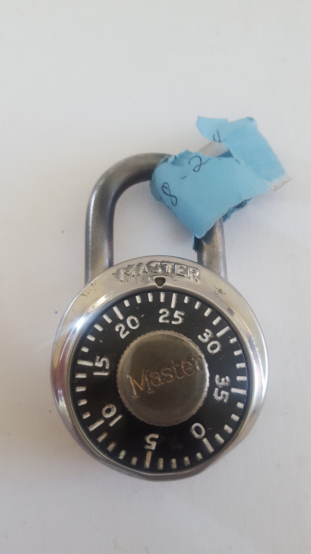 Vintage Master Lock 1500 Combination Padlock - Stainless Steel - Etsy