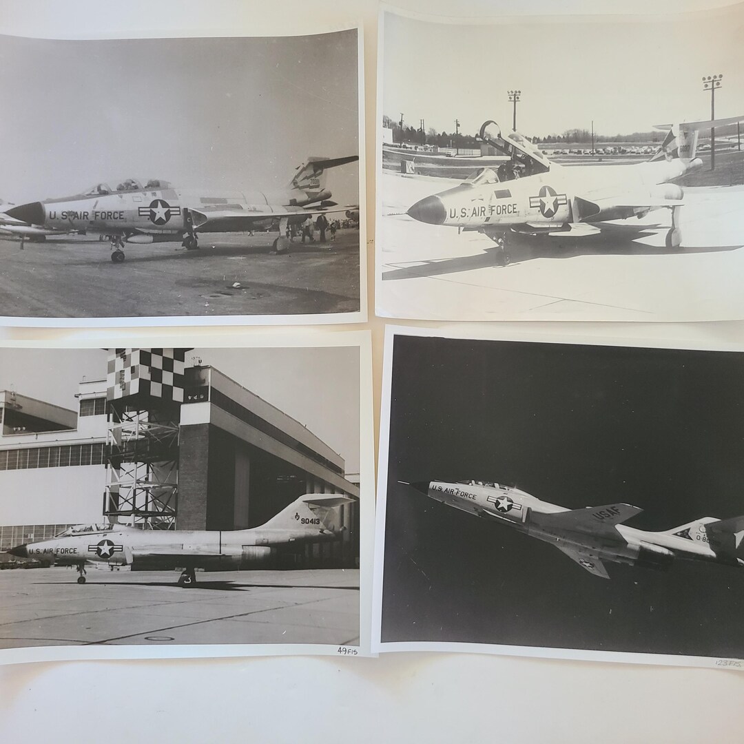 Vintage F-101 Voodoo Jet Photos: Air National Guard, 1960s-70s (lot of ...