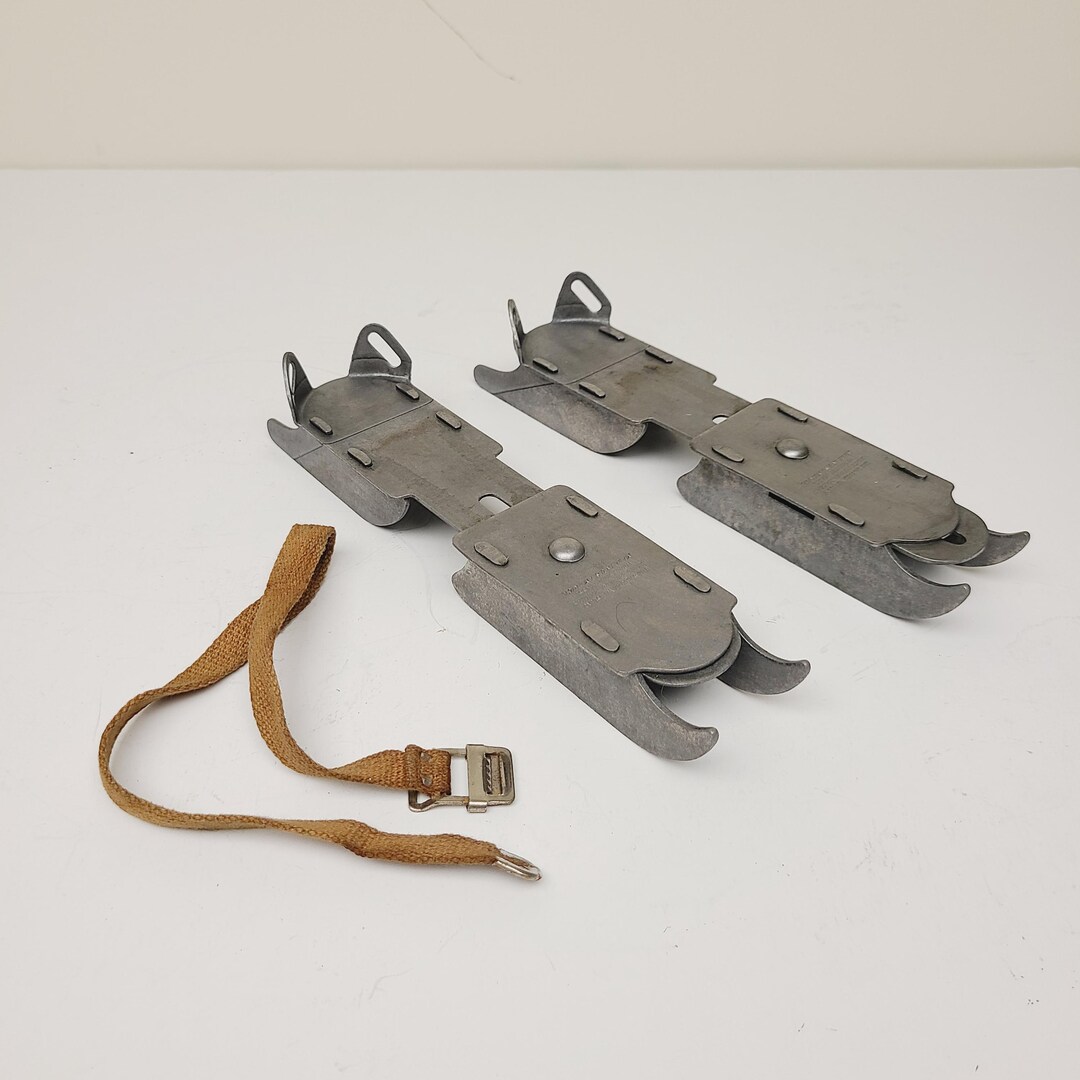 Antique Double Ice Skate Blades: Samuel Winslow, Kids Size 6-9 - Etsy