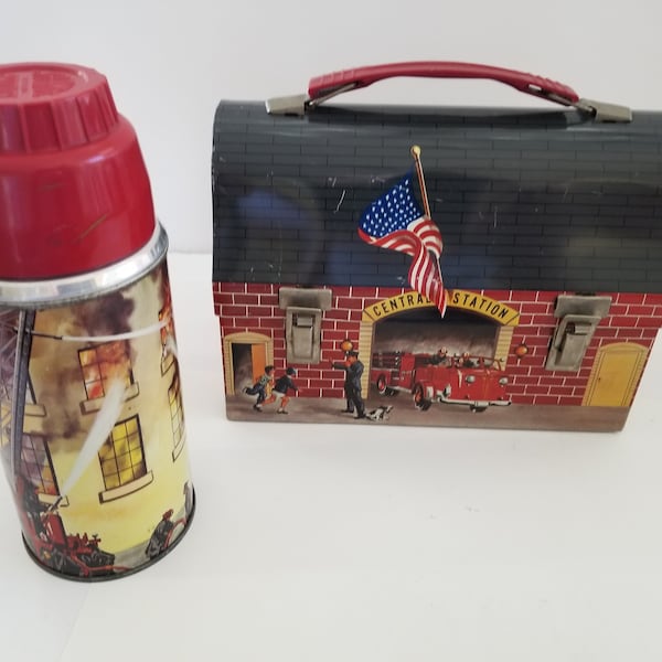 1950s Lunch Box - Etsy