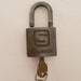 Vintage 1950's Zinc Cylinder Slaymaker Padlock, Original Pair of Brass ...