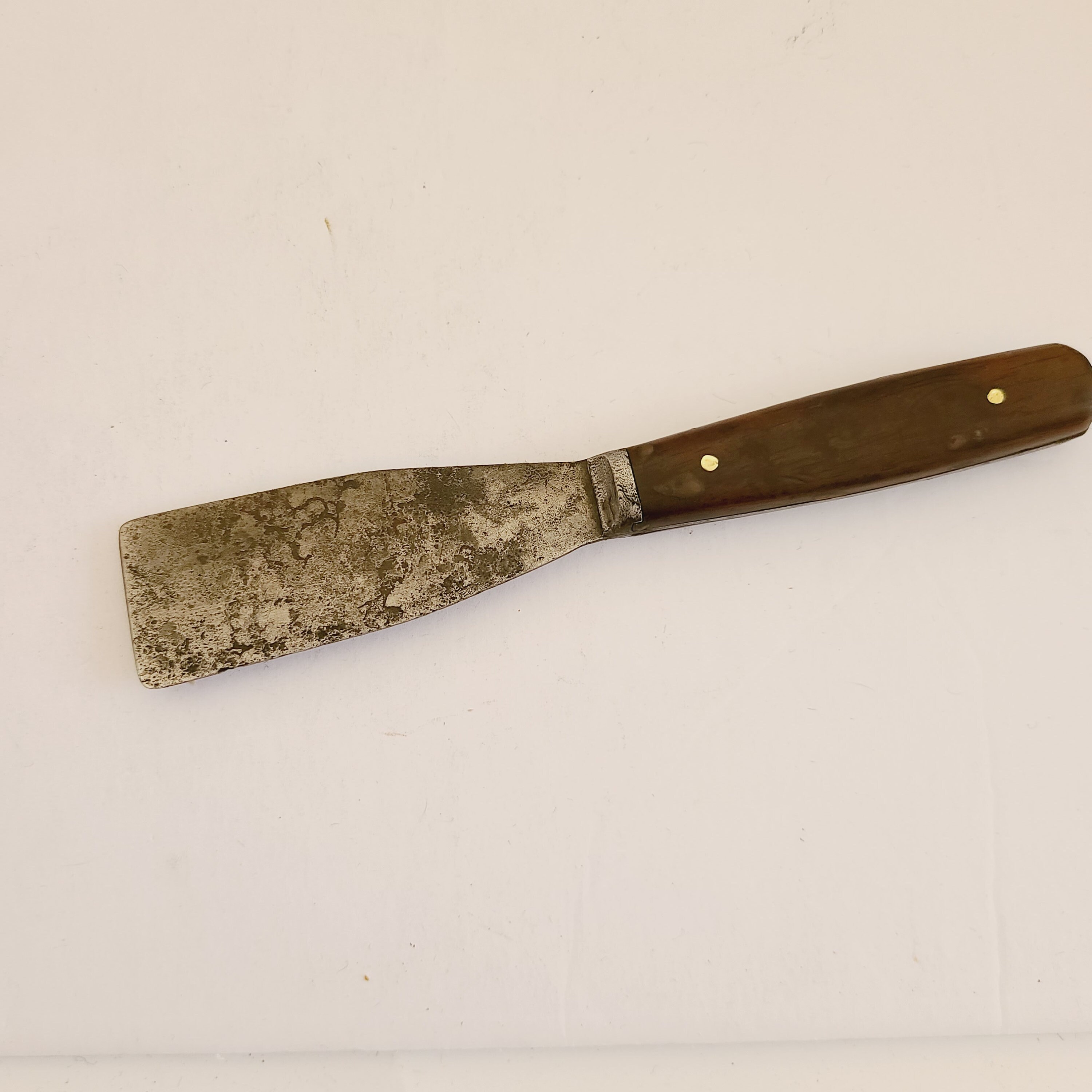 Vintage Paint Chipper: 1940s-50s Putty Knife With Hardwood Handle - Etsy