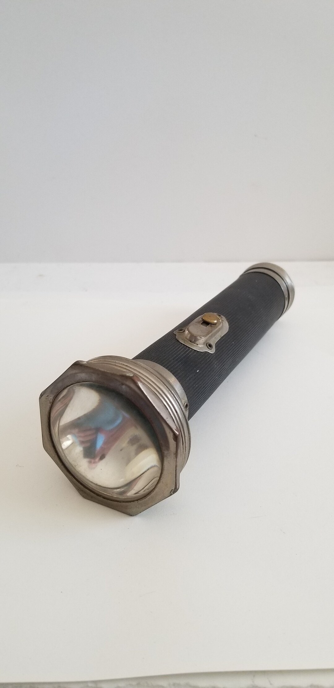 Antique Circa 1919 French "ray-o-lite" Vulcanite Flashlight, Walleye ...