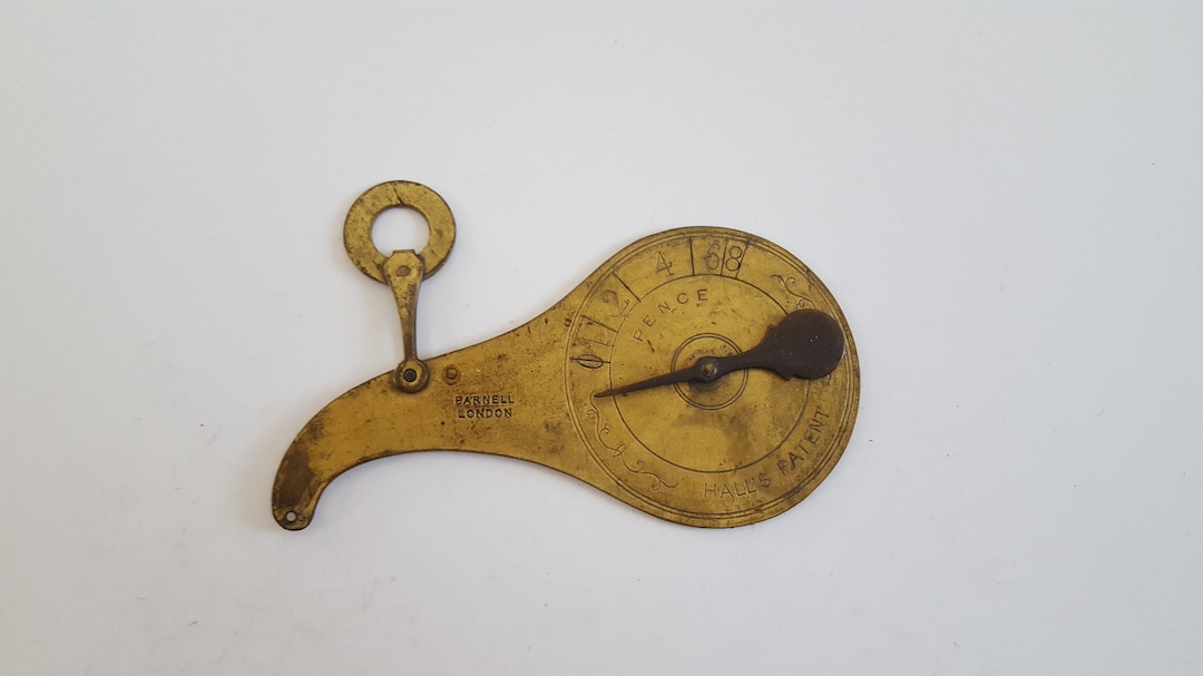 Antique Hall's Patent Letter Scale: Parnell, London, C. 1860s - Etsy